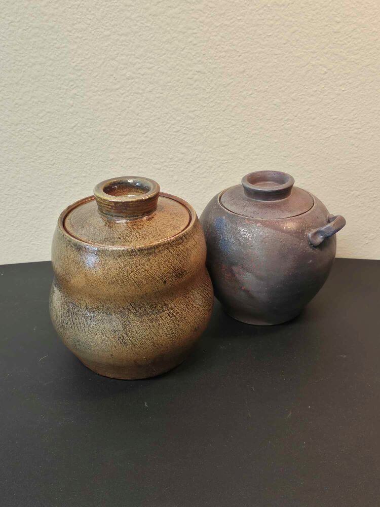 Two Jars from Moseley Pottery - Summer of the Arts